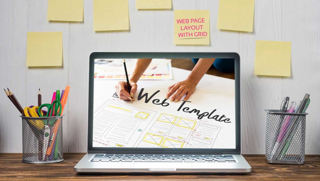 صفحه آرایی صفحه وب با گرید (display:grid) - هینزا